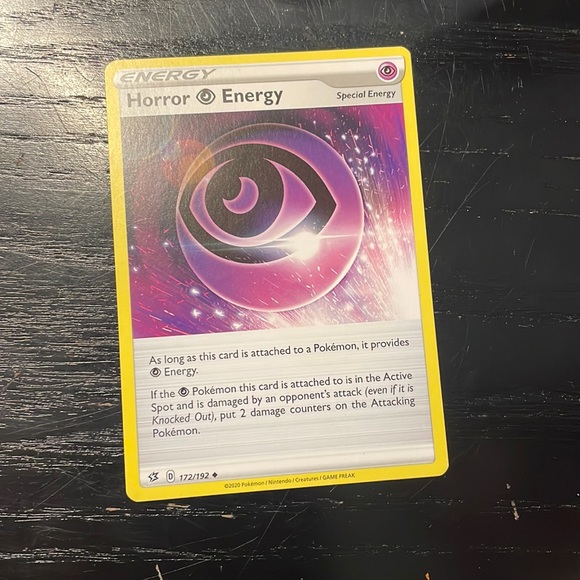 Pokemon | Toys | Horror Energy Pokmon Card | Poshmark